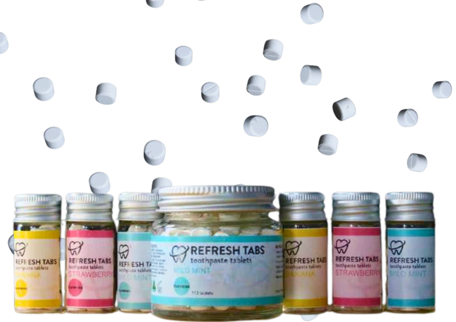 Refresh Tabs | Refresh Tabs | Refresh Tabs Toothpaste Tablets